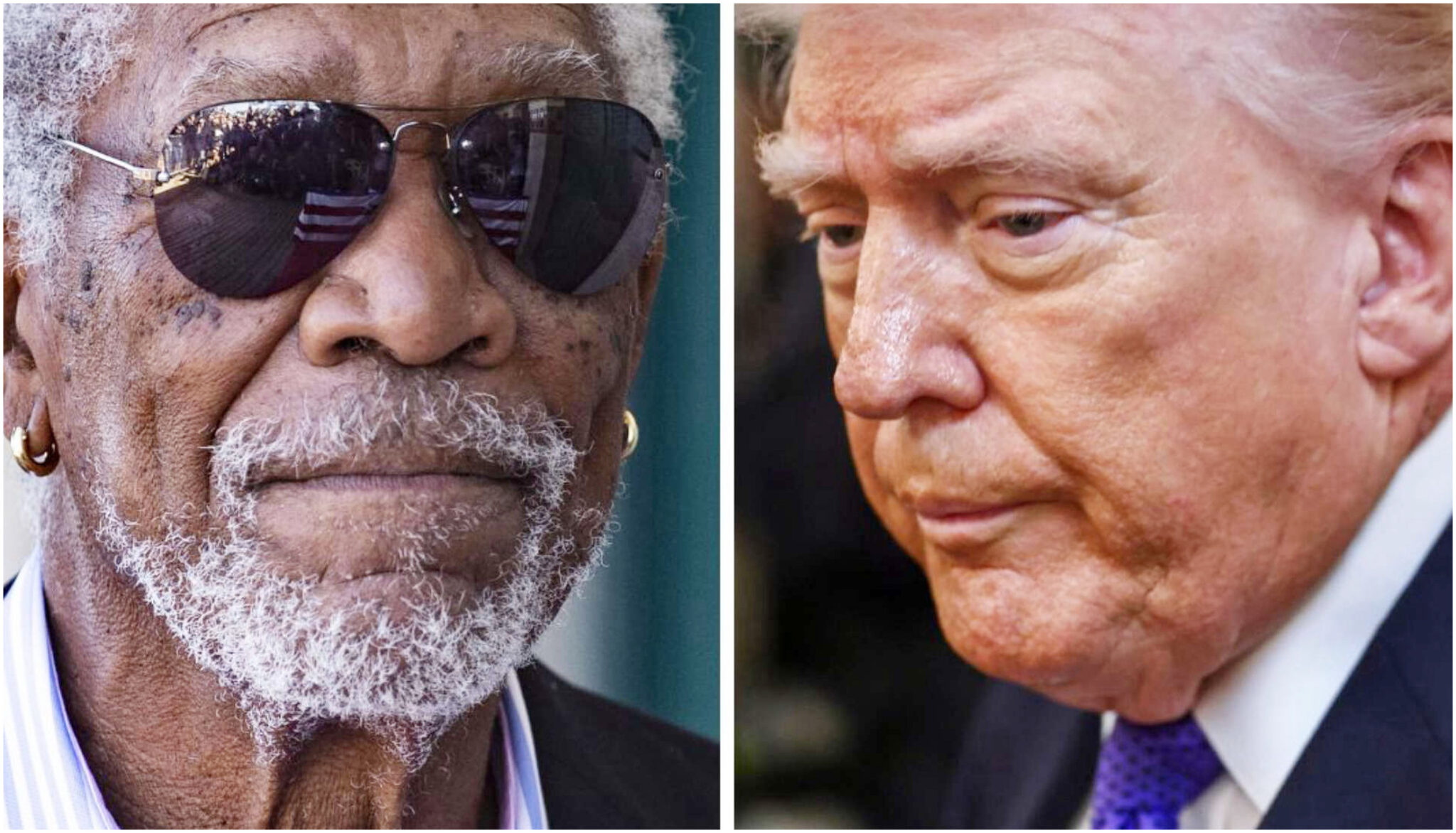 Morgan Freeman critica Donald Trump in tv: l'attore chiede come un ...
